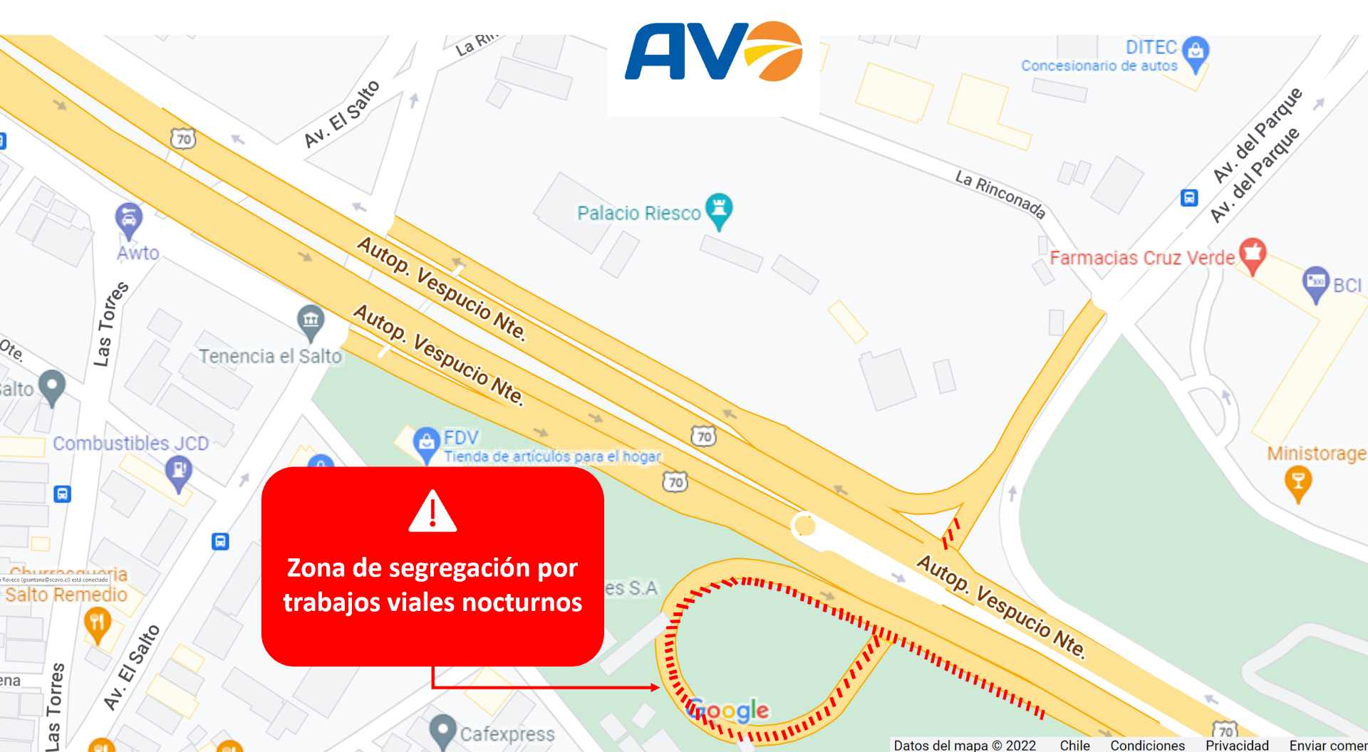 AVO - Autopista Vespucio Oriente